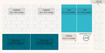 Customised Monogram Tote Bag Tutorial