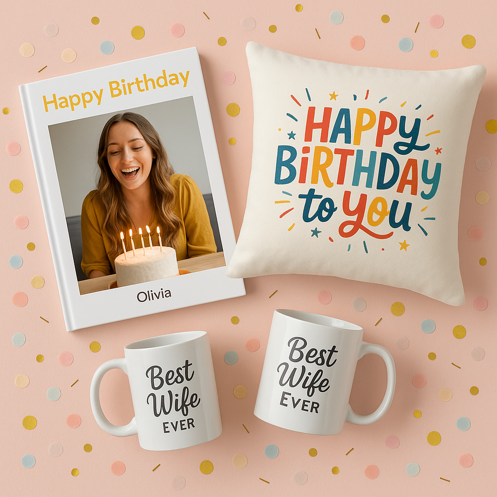 Best Happy Birthday Wishes for Personalised Gifts | Bags of Love