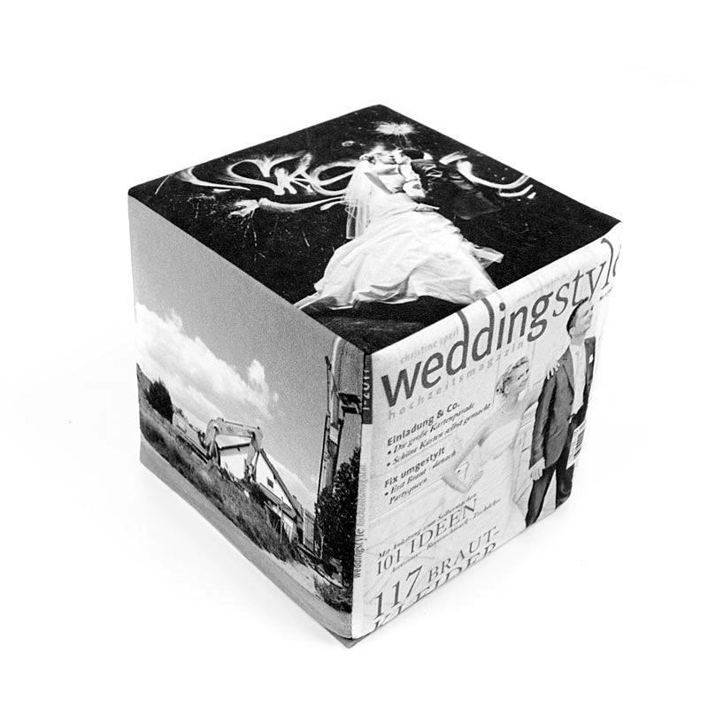 Photo Cube. Personalised Photo Cube By Bags Of Love