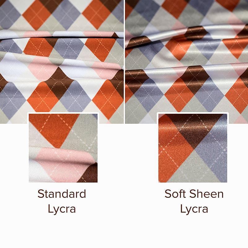 Custom Printed Lycra And Scuba Printed With Dye Sublimation