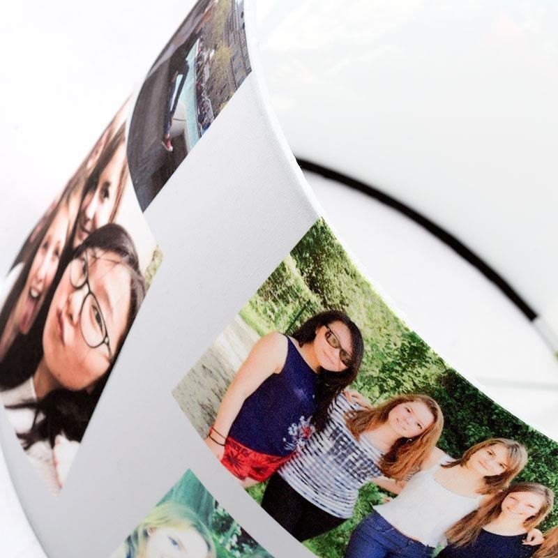 Personalised Lamp Shade UK. Custom Photo Lamp Shade Drum