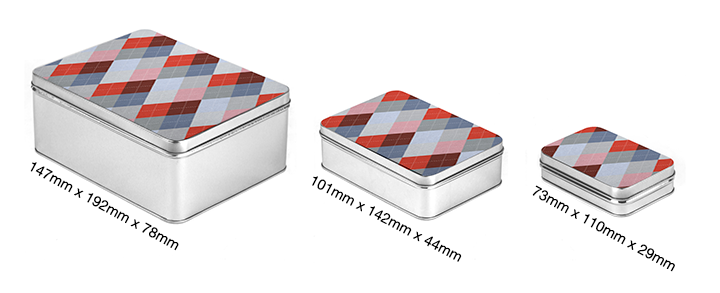 Custom Printed Silver Tins - Print Your Photo Silver Tin