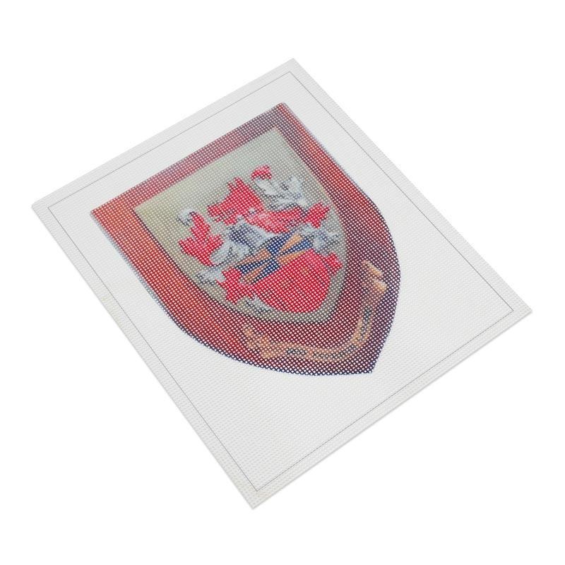 Photo Tapestry. Needlepoint Canvas Embroidery From Your Photo